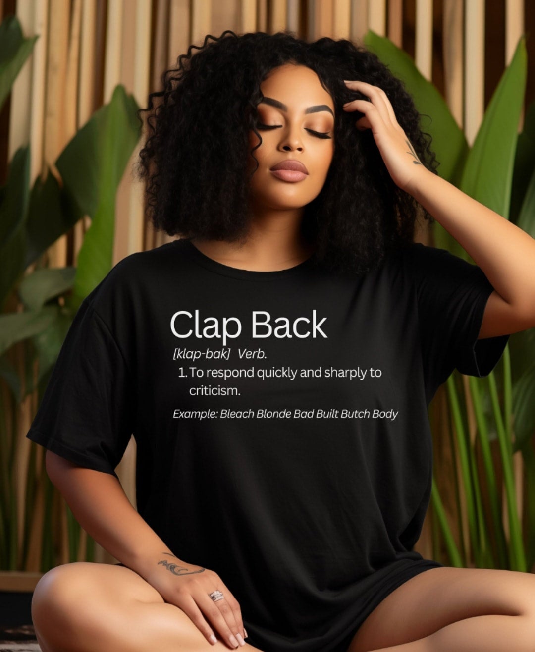 Clap Back (Bleach Blonde Bad Built Butch Body) | Khemistry Creations